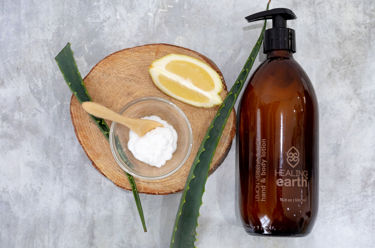 Enjoy Our Iconic Lemon Verbena & Argan Oil In 500 ml – Healing Earth