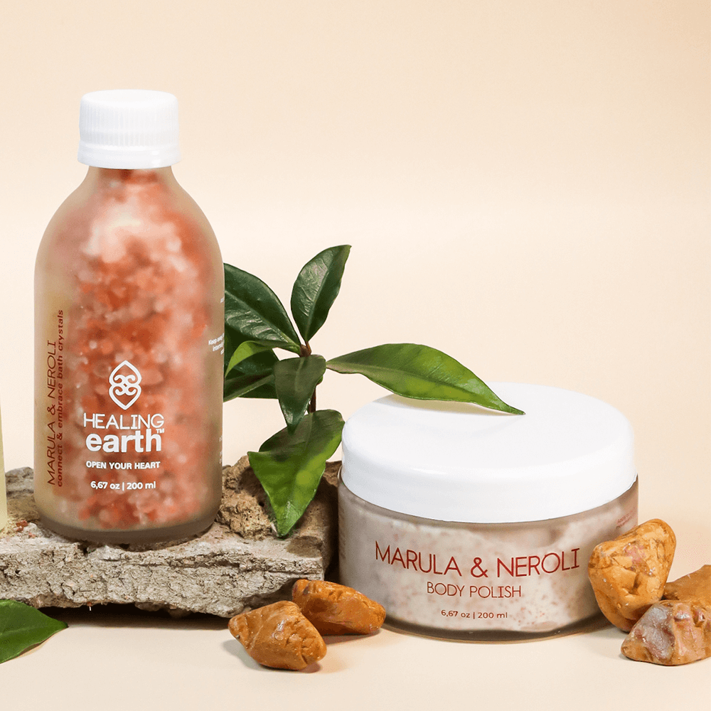 Marula & Neroli Body Polish – Healing Earth